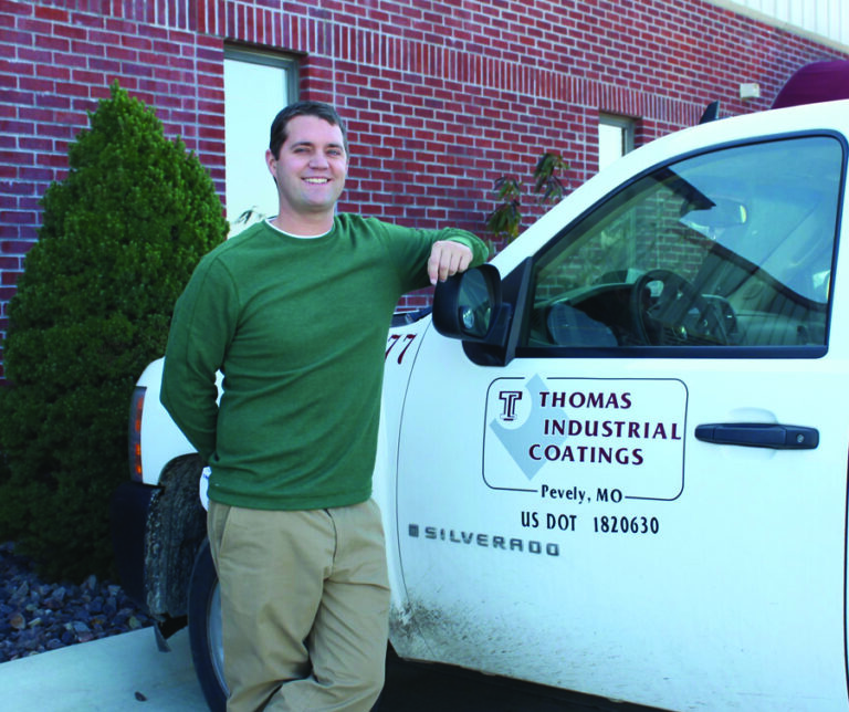Painting the Eads Bridge with Thomas Industrial Coatings - TRU | TRU